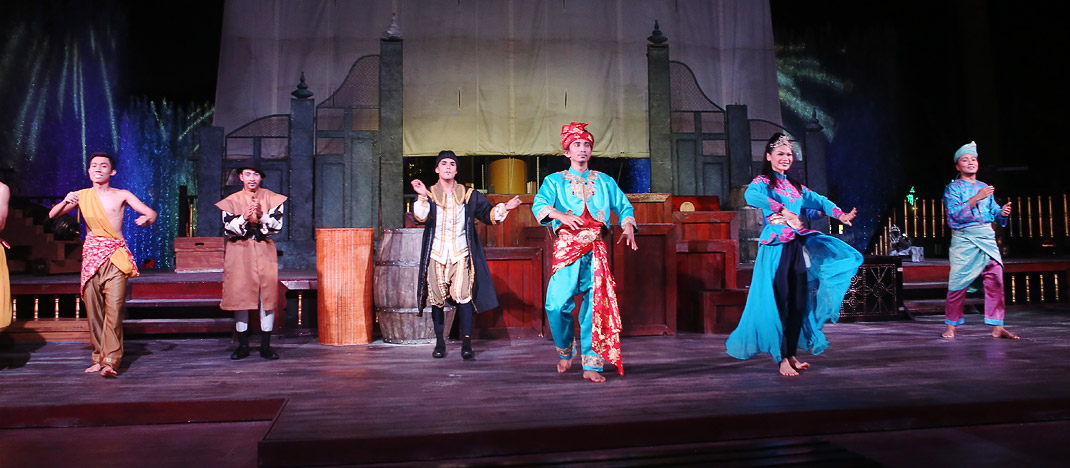 Bahtera Merdeka di Melaka Alive